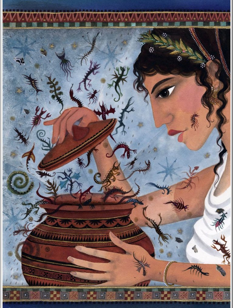 “Hope” in ancient Greek: Pandora and the Greek goddess Elpis – Cherice Bock